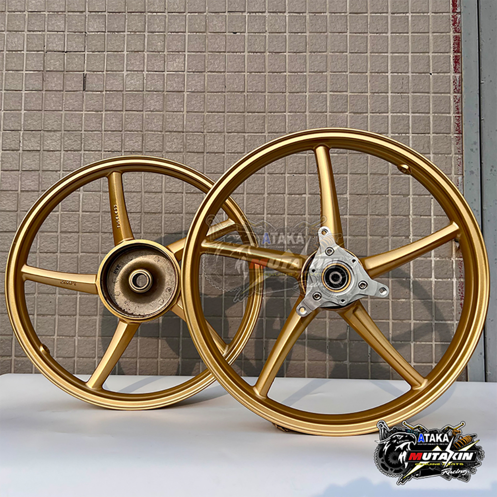 MUTAKIN velg ring17 velk sp 522 pelek enkei PNP Aerox 155 Aerox new old ...