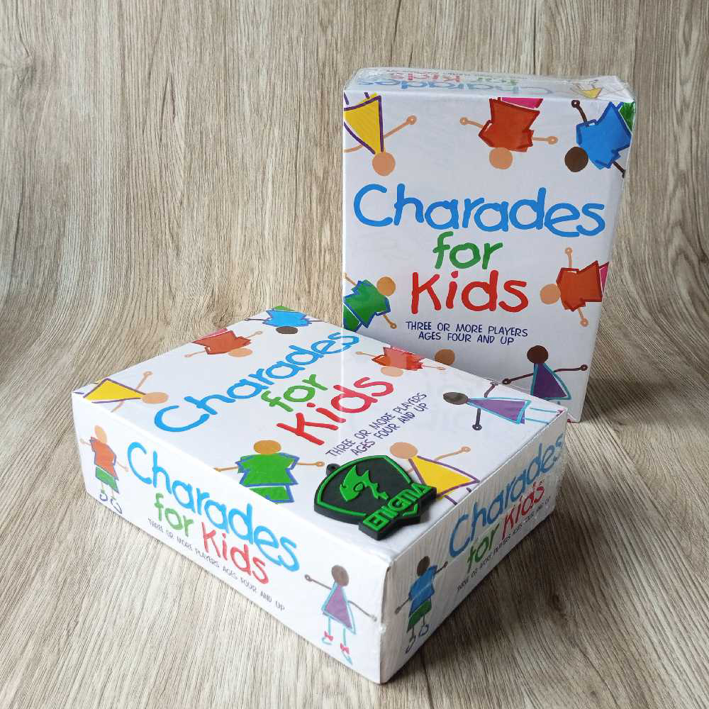 CHARADES FOR KIDS BOARD GAME - ENIGMAZONE | Lazada Indonesia