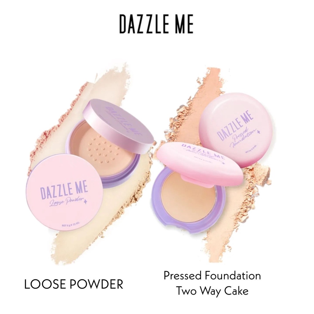 DAZZLE ME Muse Pressed Foundation | Blurring Matte Compact Powder Oil ...