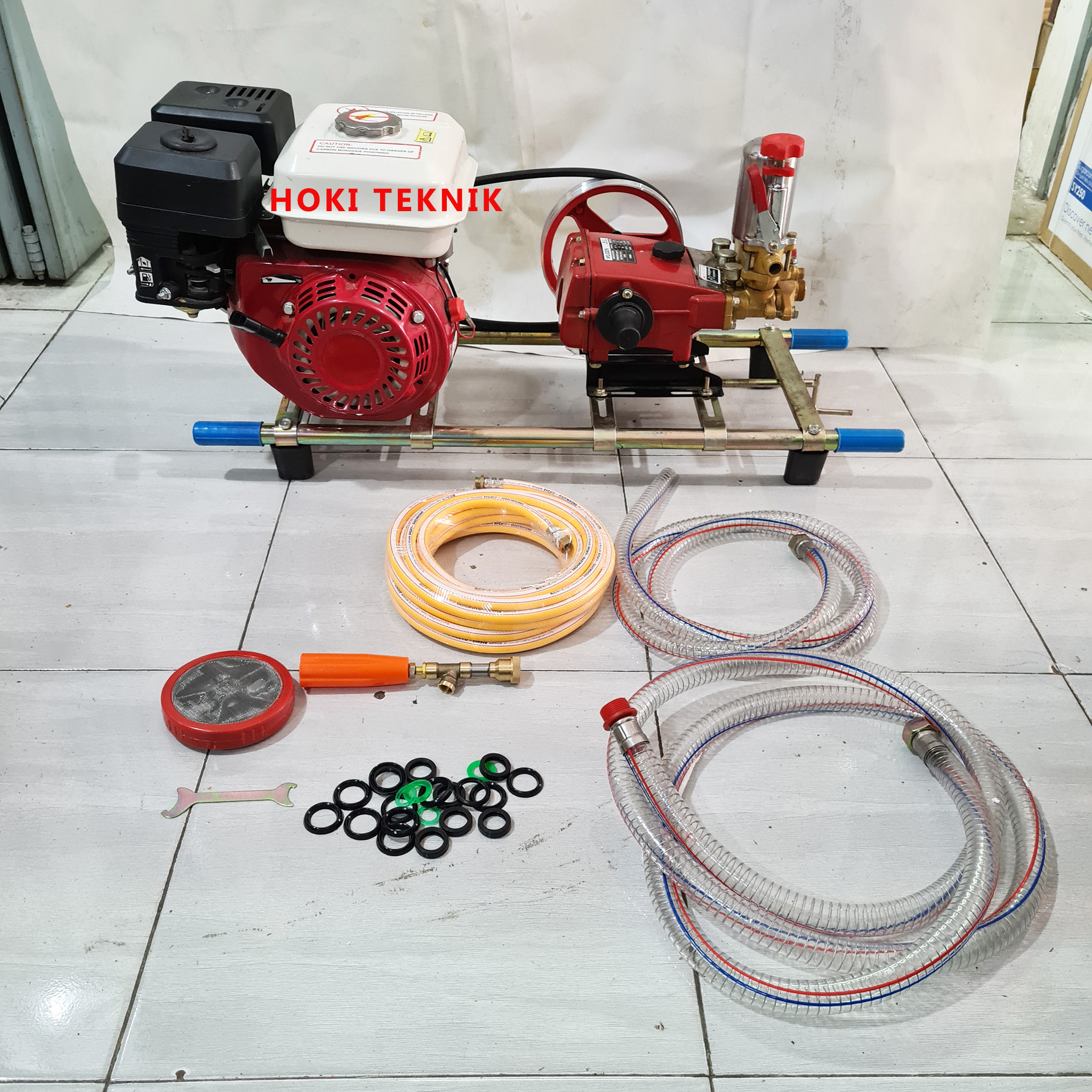 Mesin Steam Bensin Mesin Penggerak GX 160 Sprayer PS 22 Doorsmeer ...