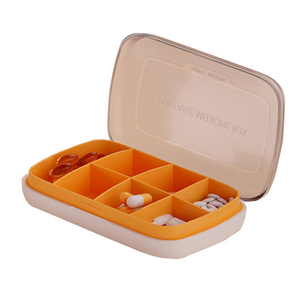 【Livehom】7 Days Large Travel Pill Case portable Seven-cell Medicine ...