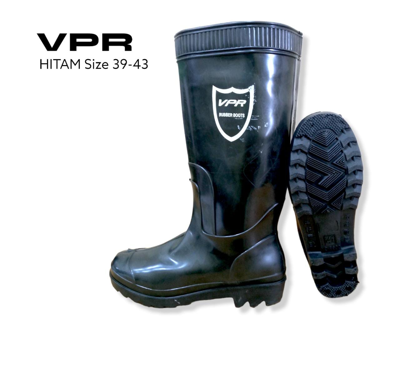 Sepatu Boot Proyek Safety tinggi karet lentur anti air | Sepatu Boot ...