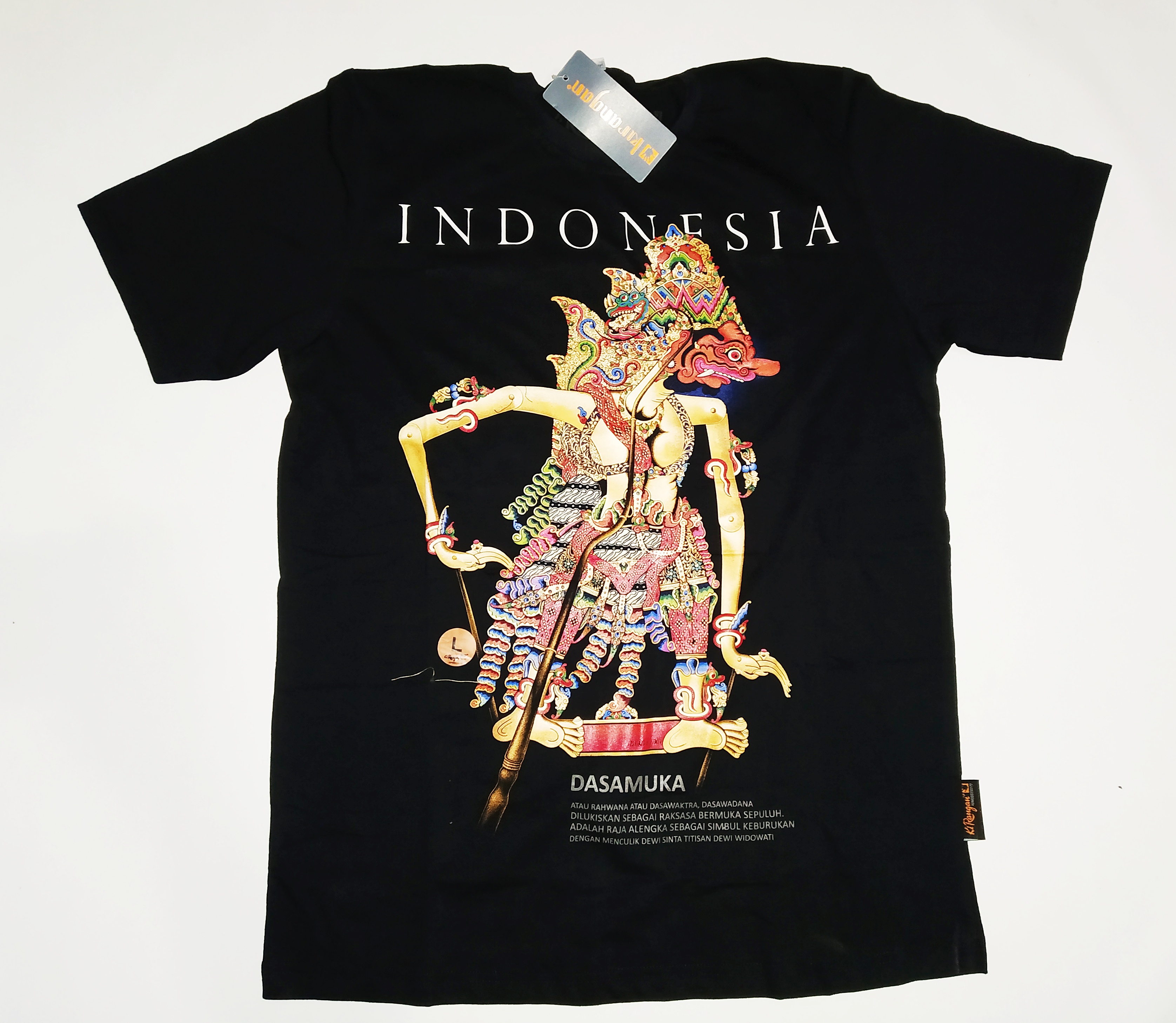 Kaos budaya kirangan wayang Dasamuka | Lazada Indonesia Kaos budaya kirangan wayang Dasamuka | Lazada Indonesia