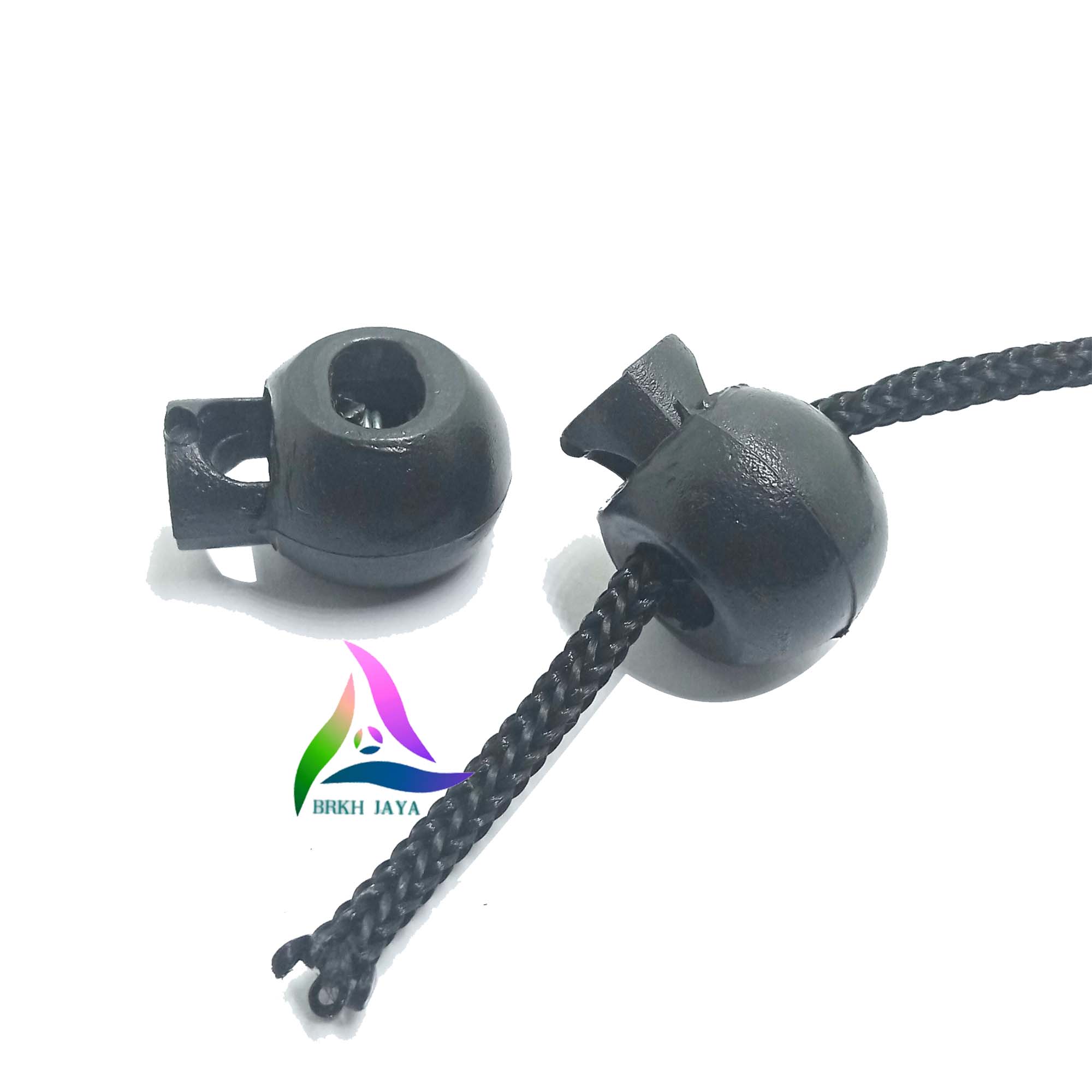 STOPPER BULAT PLASTIK PP 17 MM / / STOPPER TALI JAKET / STOPPER TALI ...