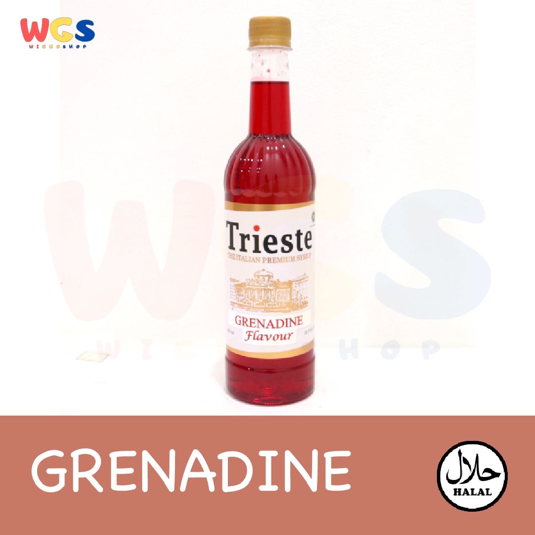 Trieste Syrup Grenadine / Pomegranate Flavored 650ml - Sirup Rasa ...