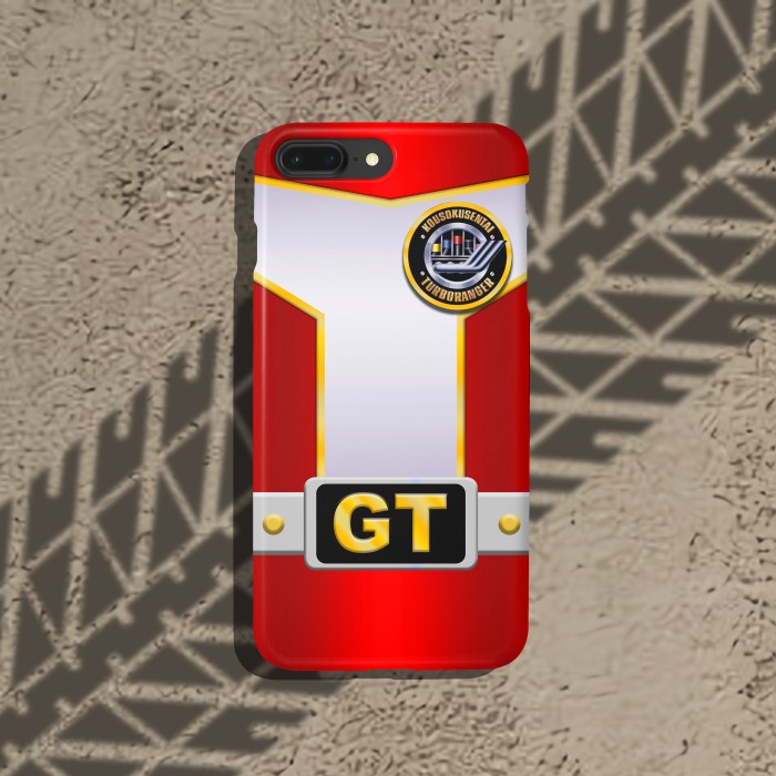 Red Turbo Kousoku Sentai Turbo Ranger Super Sentai Tokusatsu Case ...