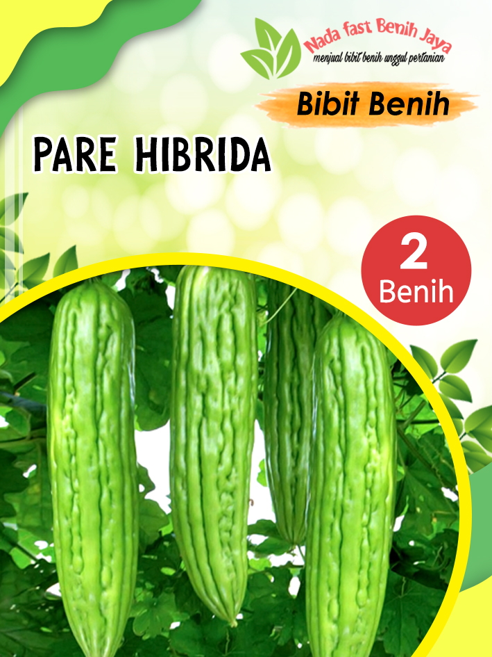 Benih sayur pare hibrida unggulan / benih hidroponik bibit sayuran ...