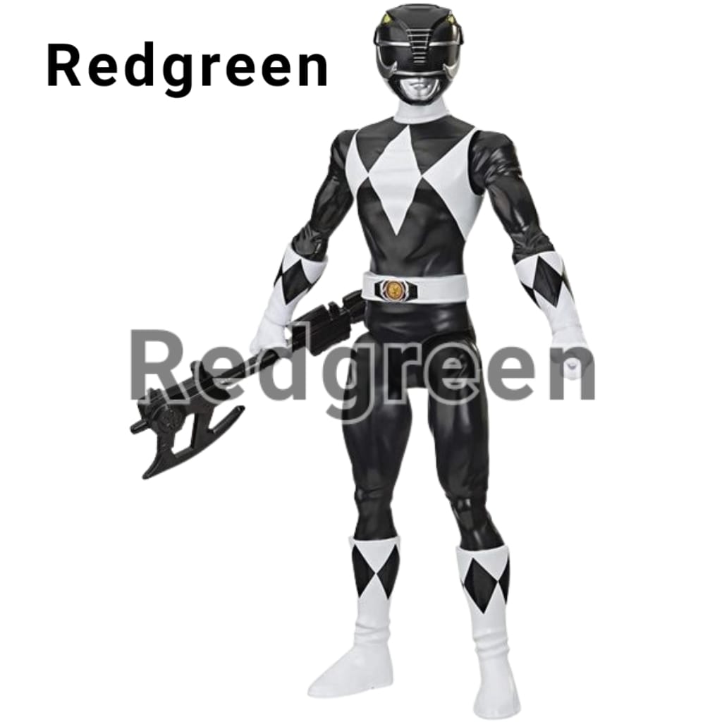 BLACK RANGER Power Rangers Mighty Morphin Ranger 12-Inch hasbro action ...