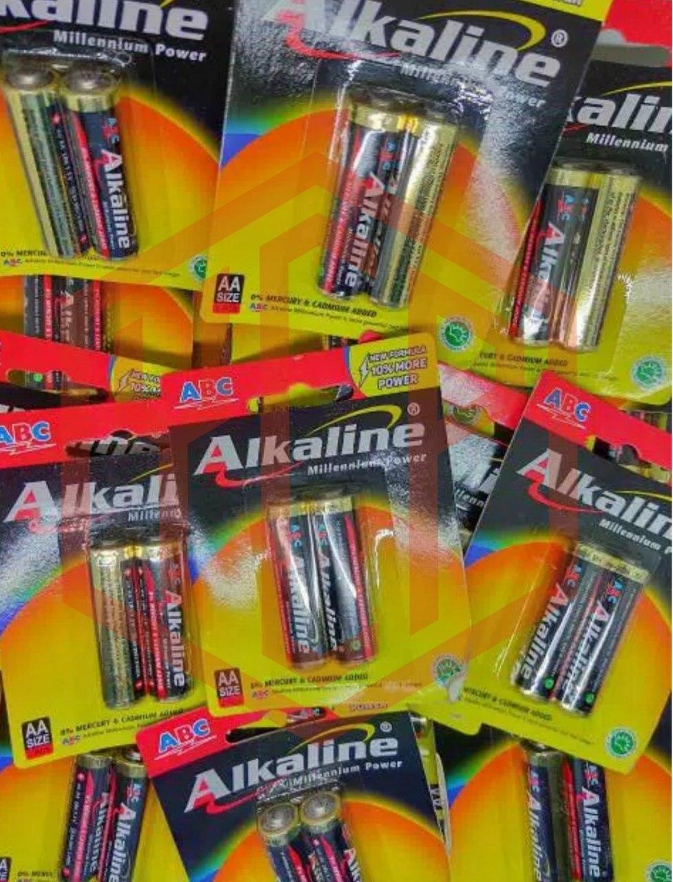 Baterai ABC Alkaline AA AAA / Batere Alkaline A2 A3 Isi 2 / Sepasang ...
