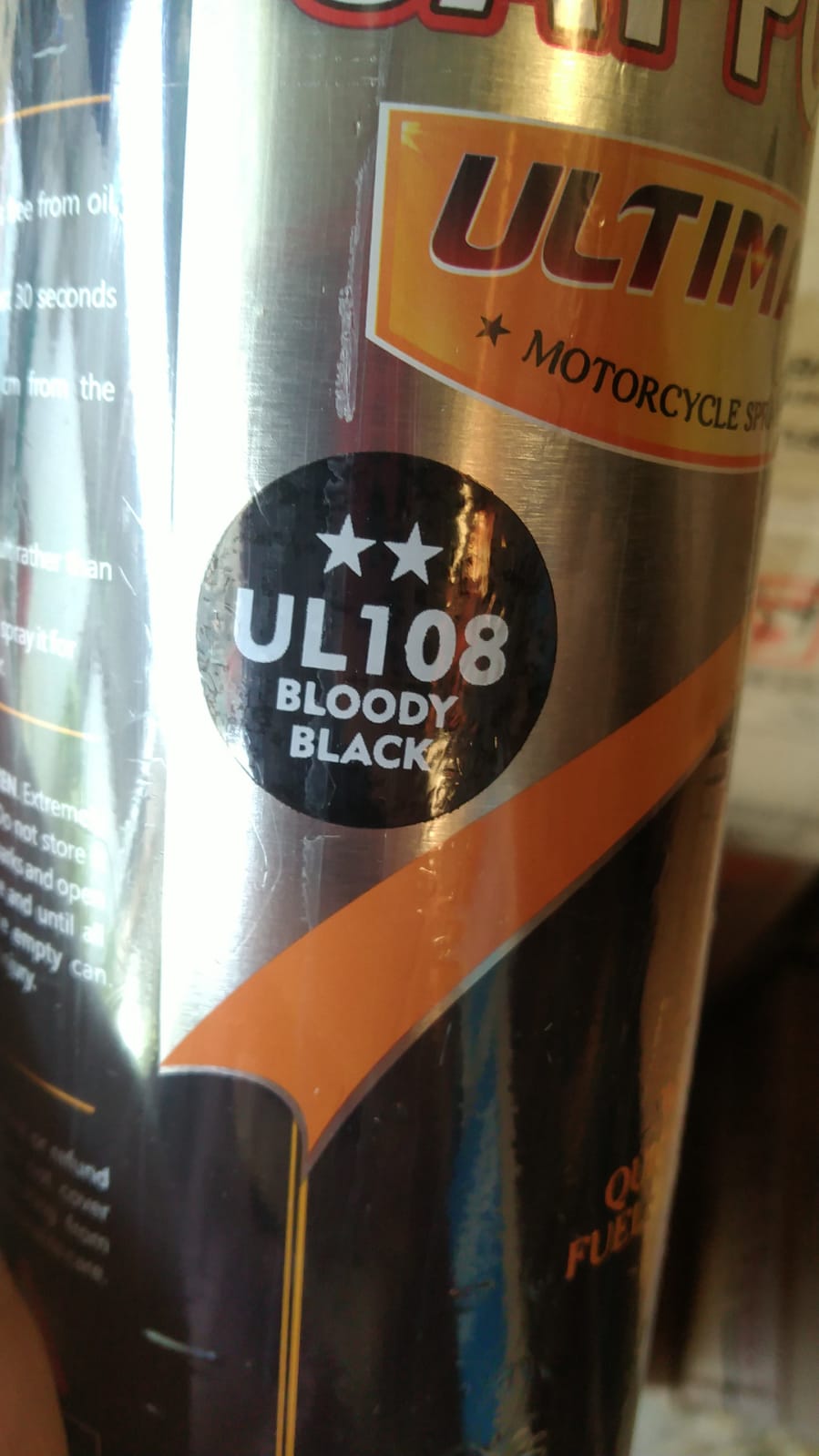 cat spray pilok pilox cat semprot sapporo ultimate saporo UL108 bloody ...