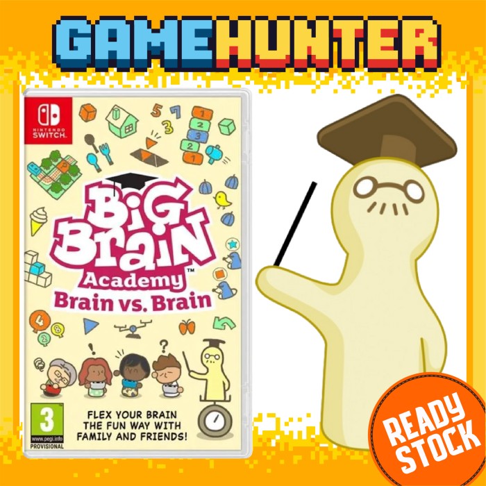 Nintendo Switch Big Brain Academy Brain vs. Brain | Lazada Indonesia