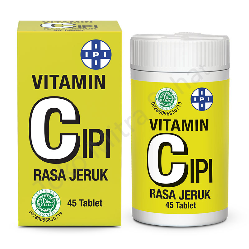 IPI Vitamin C 45 Tablet / VITAMIN C IPI / VITAMIN CIPI / MULTIVITAMIN ...