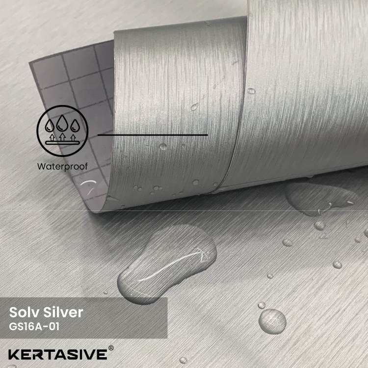 GOLD SERIES SOLV SILVER - PVC INTERIOR FILM KERTASIVE(122 CM) | Lazada ...