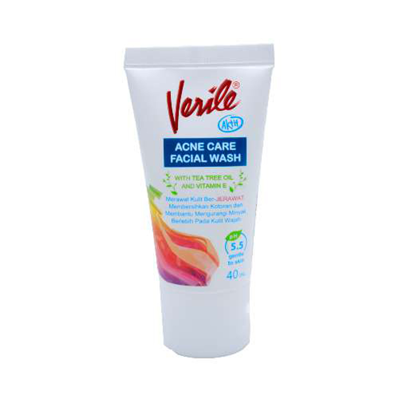 Verile Acne Care Facial Wash 40 mL | Lazada Indonesia