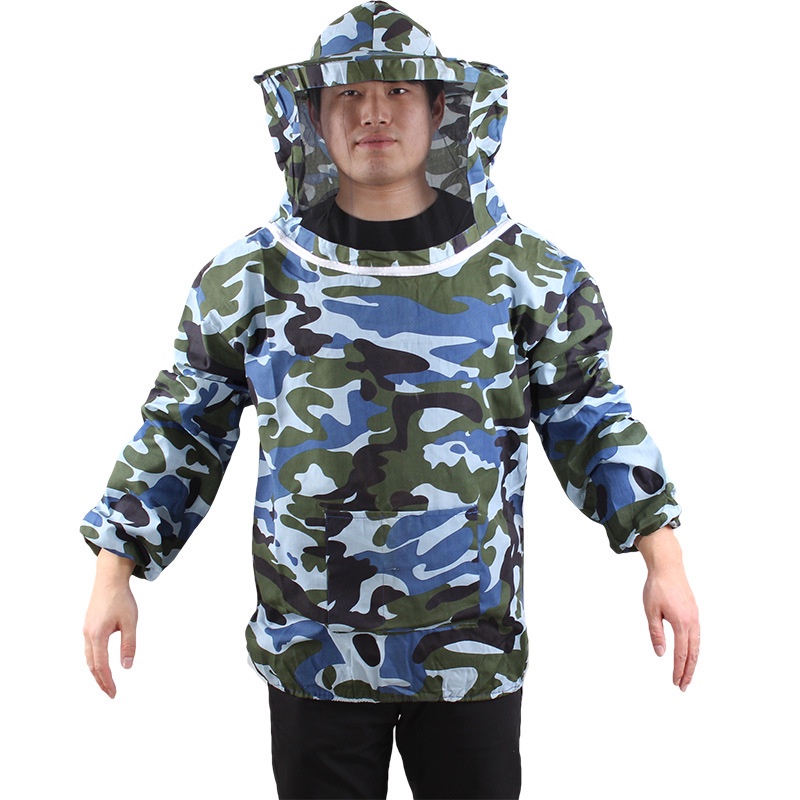 Atasan Baju jaket lebah anti sengatan warna loreng peralatan lebah bee ...