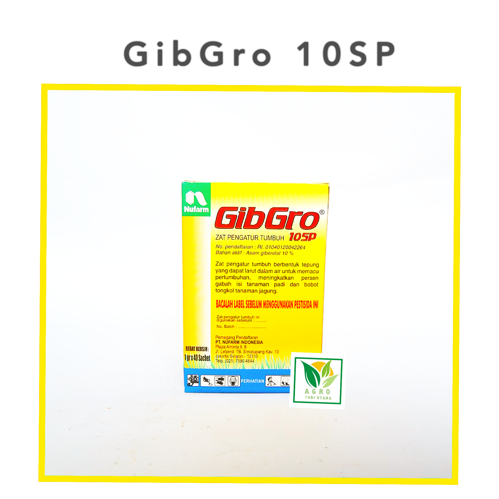 Nutrisi GibGro 10 SP 1 pack isi 10 Sachet | Lazada Indonesia