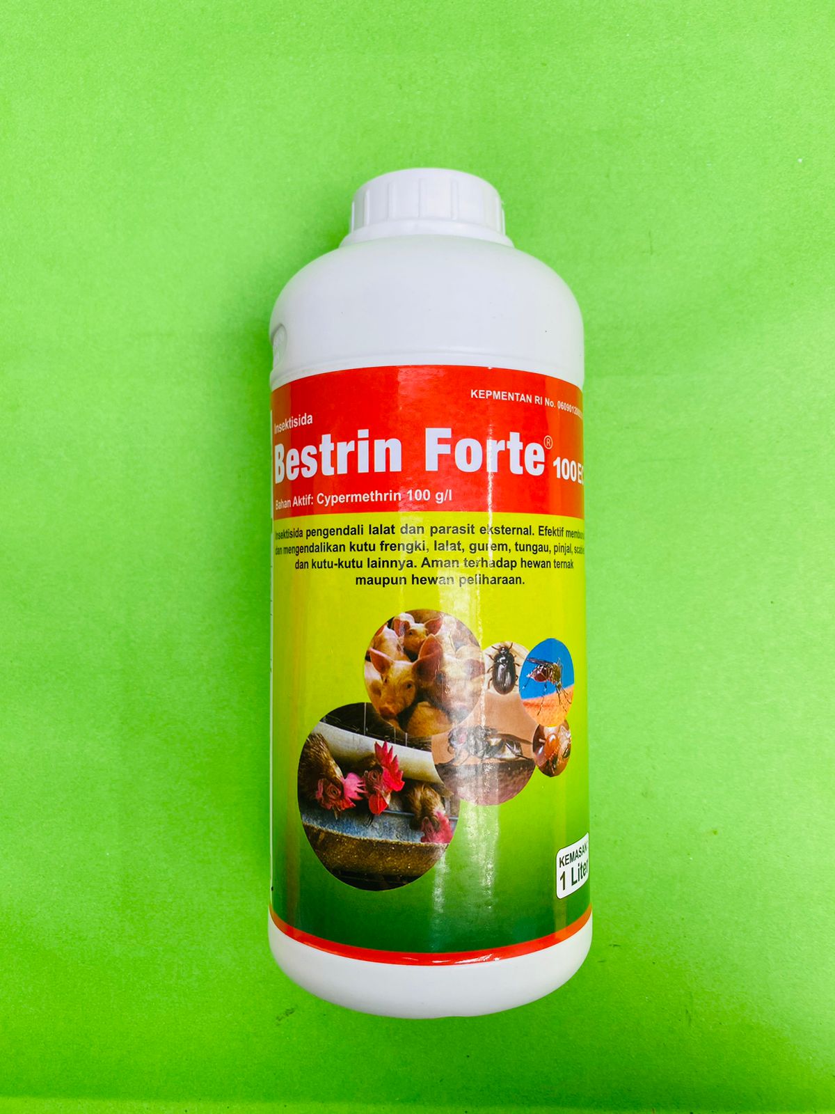 Insektisida BESTRIN FORTE 100EC isi 1L dr PT Biotek Saranatama | Lazada ...