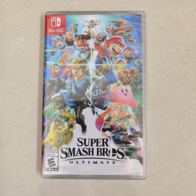 Super Smash Bros Ultimate SSBU Nintendo Switch Kaset | Lazada Indonesia