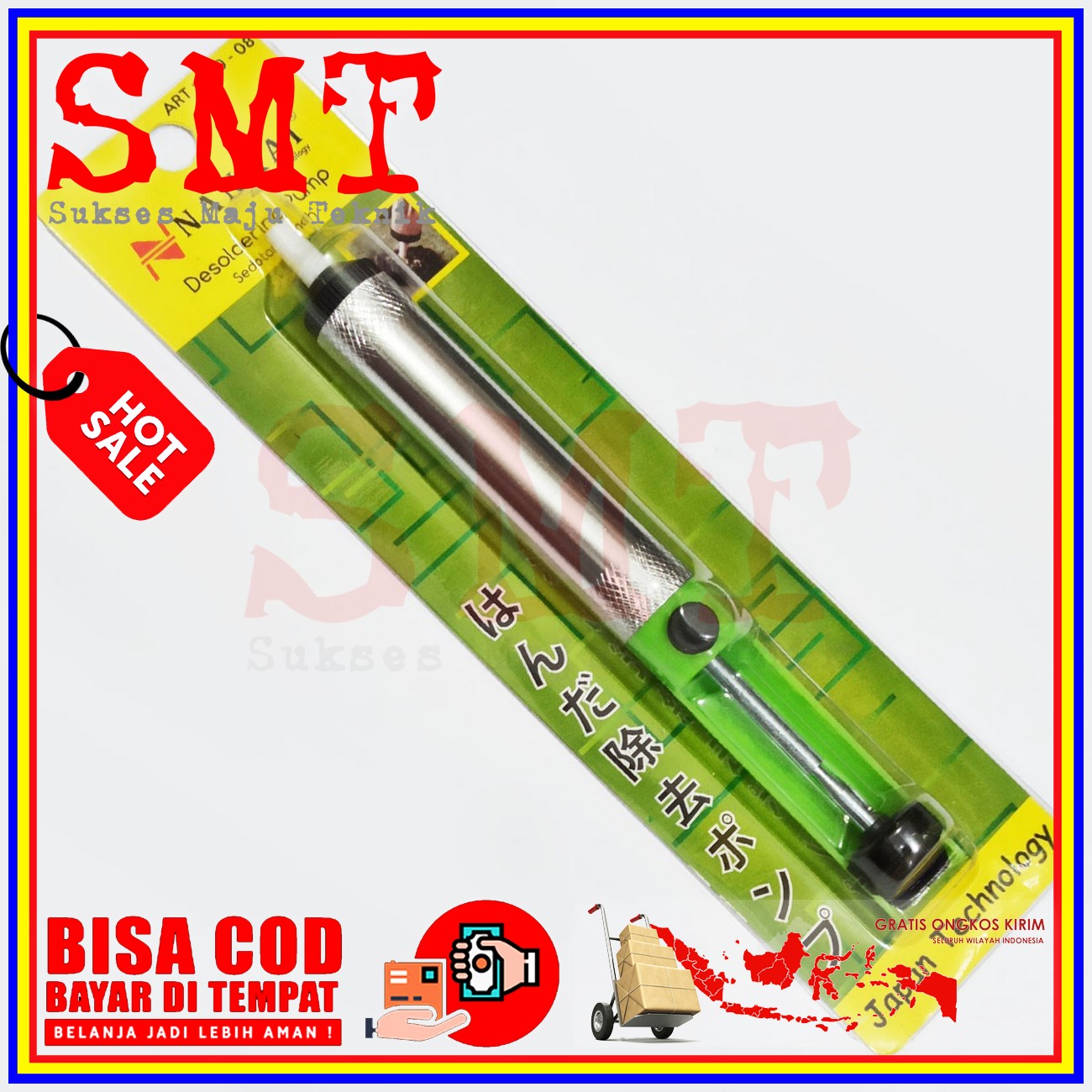 NANKAI Desoldering Pump Alat Penyedot Timah Solder Attractor | Lazada ...