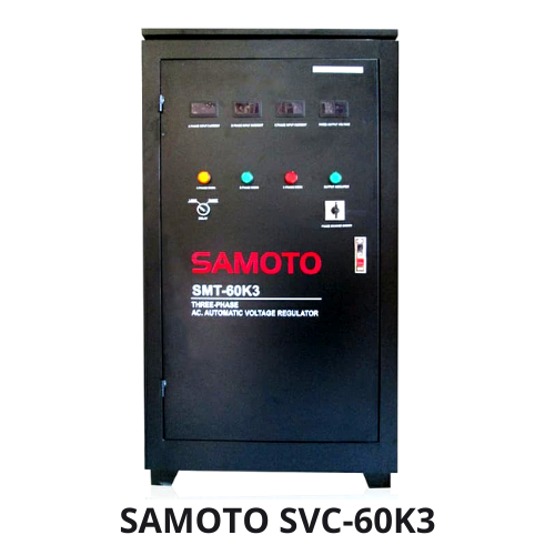 Stabilizer SAMOTO 60K3 Three Phase 60000 VA Stavo Listrik SMT | Lazada ...