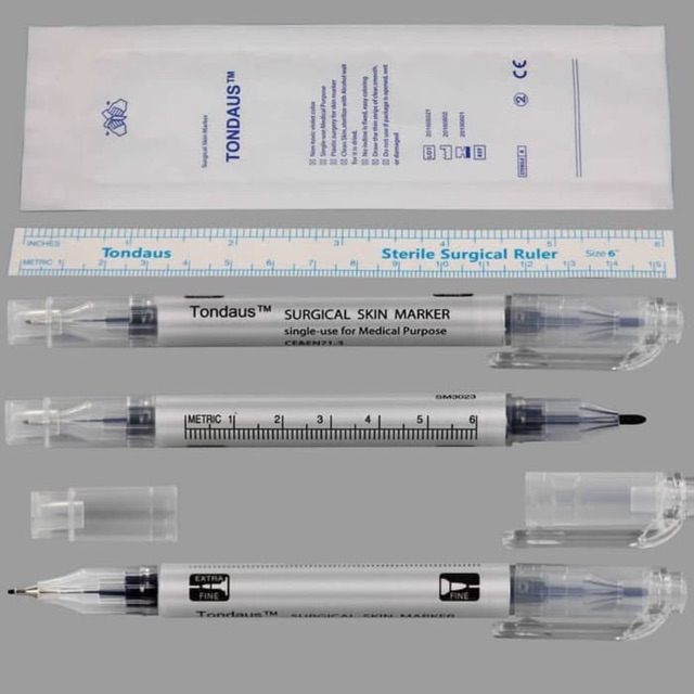Tondaus surgical microblading skin marker waterproof pen sulam alis top ...