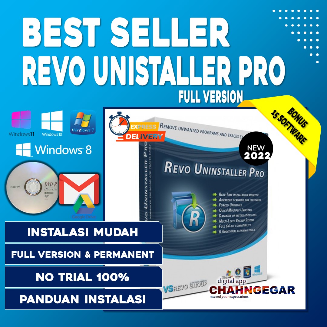 Revo Uninstaller Pro 5 Full Version Lisensi Lifetime Software Remove ...