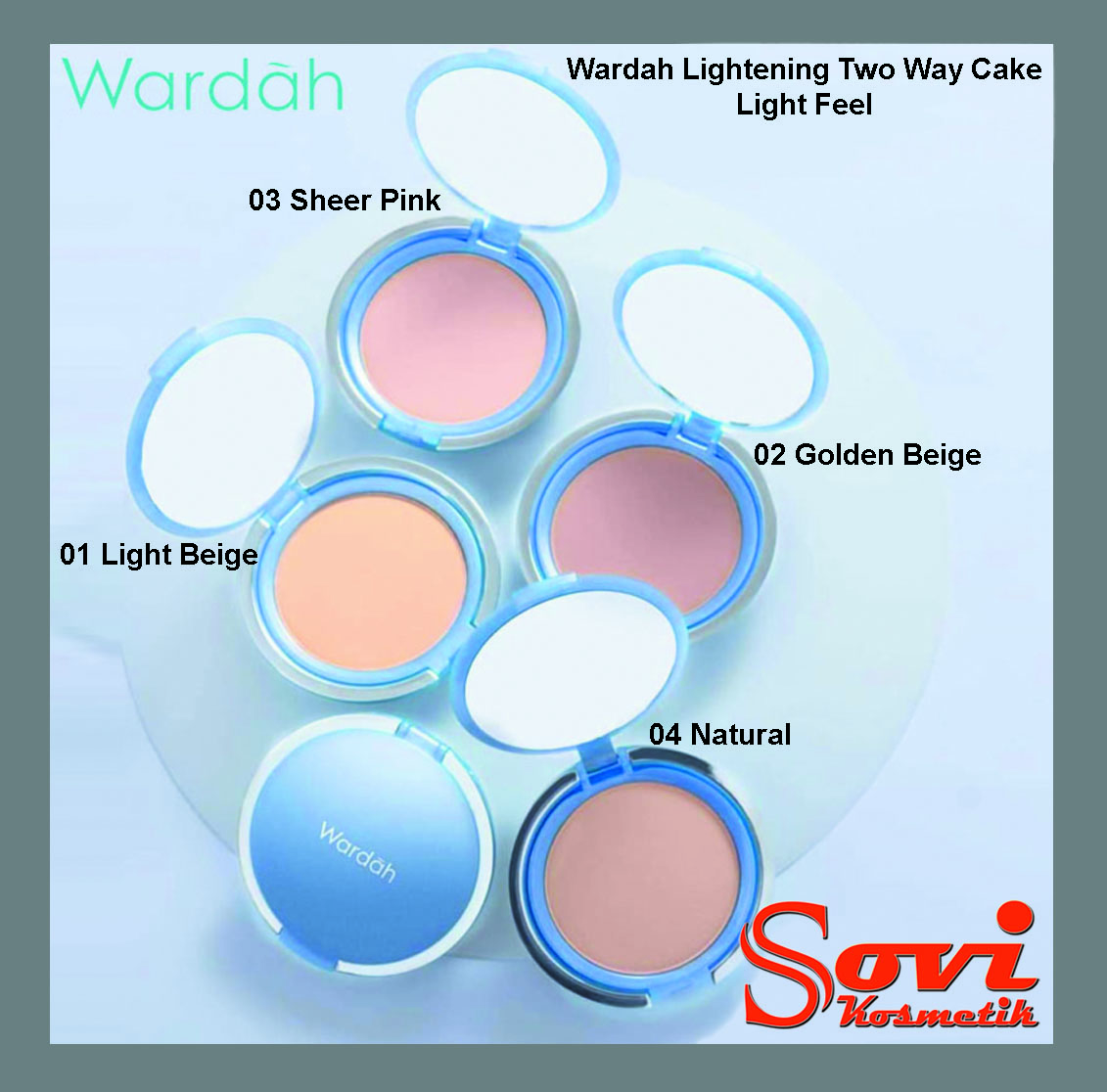 [ORIGINAL] Wardah Lightening Two Way Cake Light Feel / Wardah ...