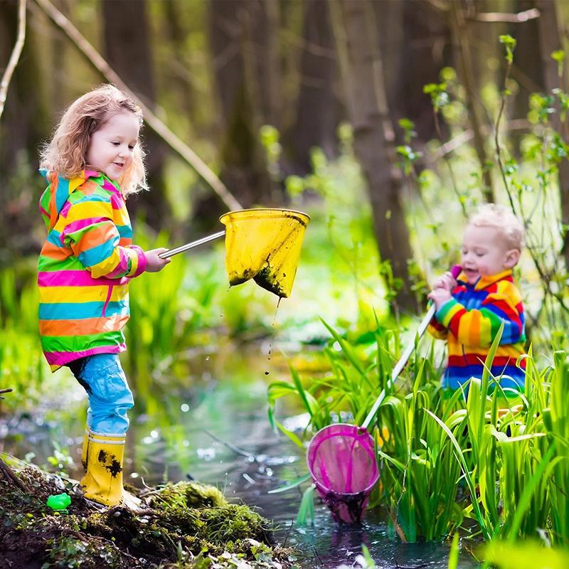 Outdoor Catching Catching Butterfly Net Fishing Net Bag Stainless Steel ...