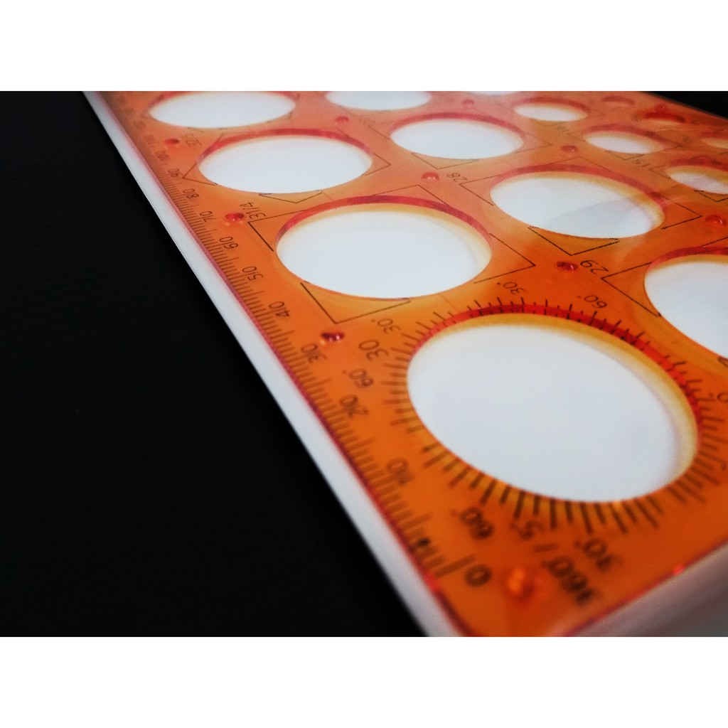 Maped Technic Mal Lingkaran Penggaris Teknik Circle | Lazada Indonesia