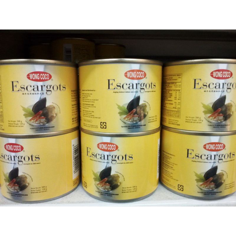 WONG COCO ESCARGOT 200GR | Lazada Indonesia