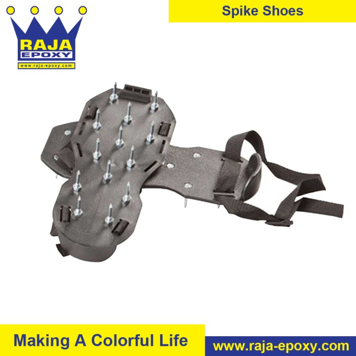 Spike Shoes Epoxy / Sepatu Epoksi / Sepatu baut/duri/paku | Lazada ...