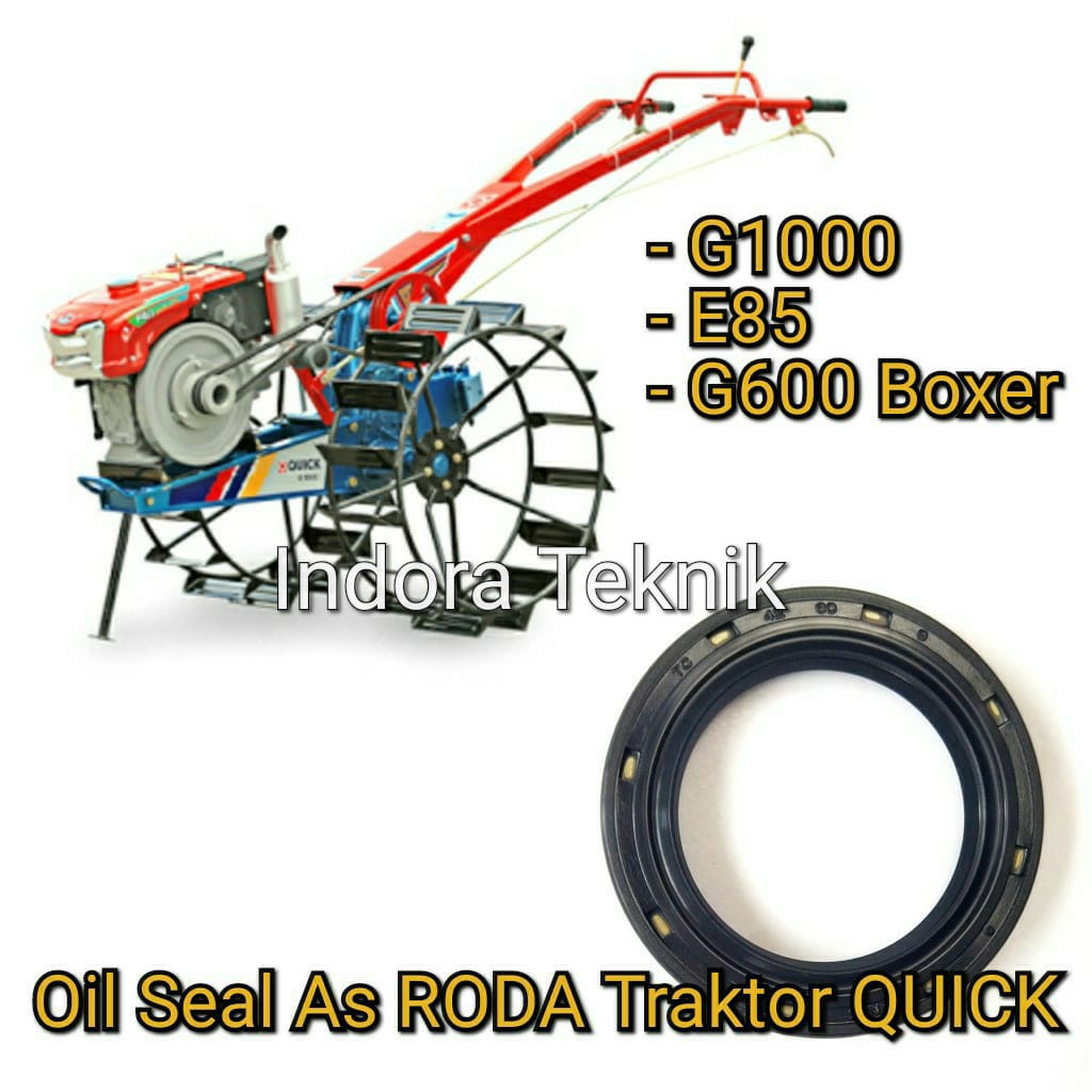 Oil Seal As Roda Traktor QUICK G1000 E85 G600 BOXER - Spare Part Tractor | Lazada Indonesia