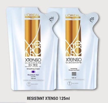 LOREAL Xtenso Oleoshape 125ml - Resistant | Obat Smoothing | Pelurus ...