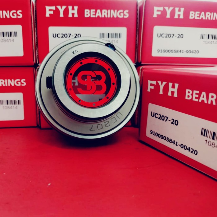 Insert Bearing UC 207-20 ( as 1 1/4 inch ) UC207-20 FYH JAPAN | Lazada ...