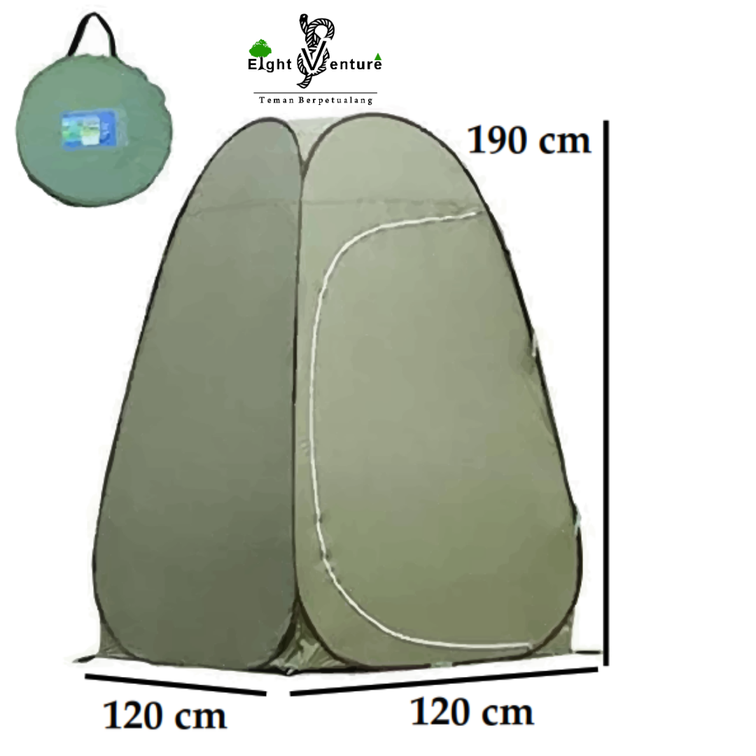 Tenda Toilet Automatic Open Portable Fitting Room Tenda Ganti Baju ...