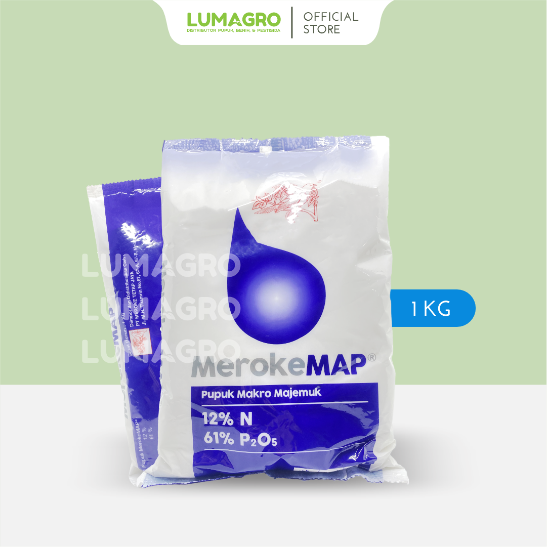 Pupuk Meroke MAP 1kg Nutrisi AB Mix Hidroponik Mutiara MerokeMAP ...