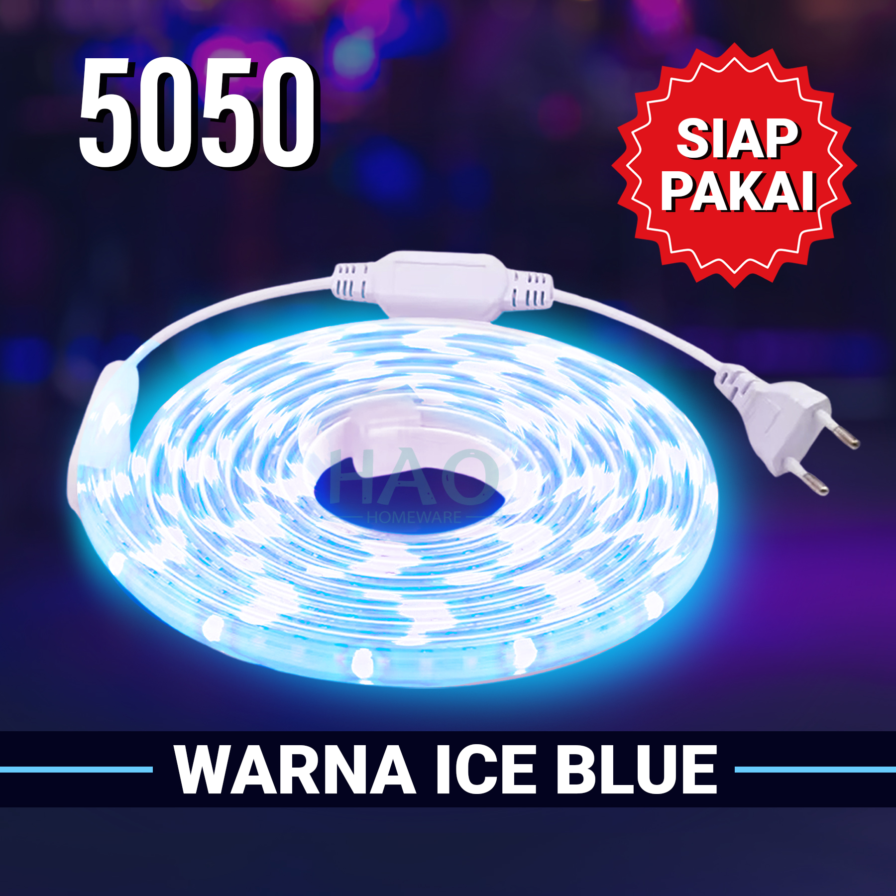 LAMPU LED STRIP 5050 SMD METERAN LAMPU HIAS / PAKET LAMPU LED STRIP ...