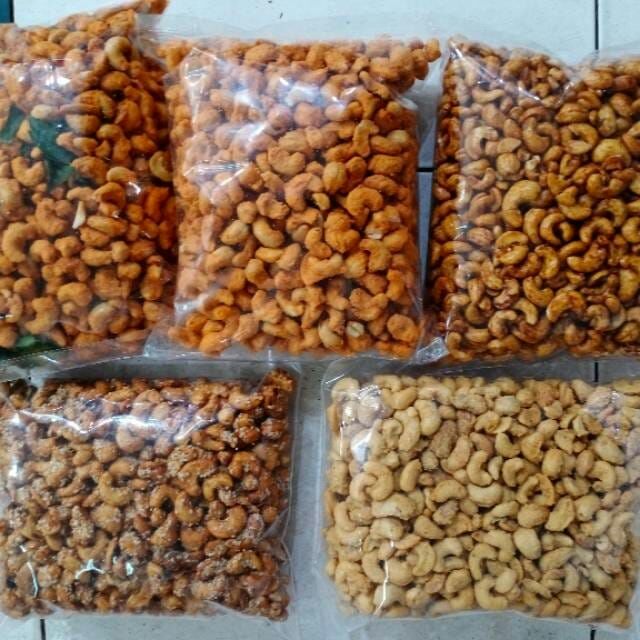 kacang mete kualitas super varian rasa kemasan 1 kg | Lazada Indonesia