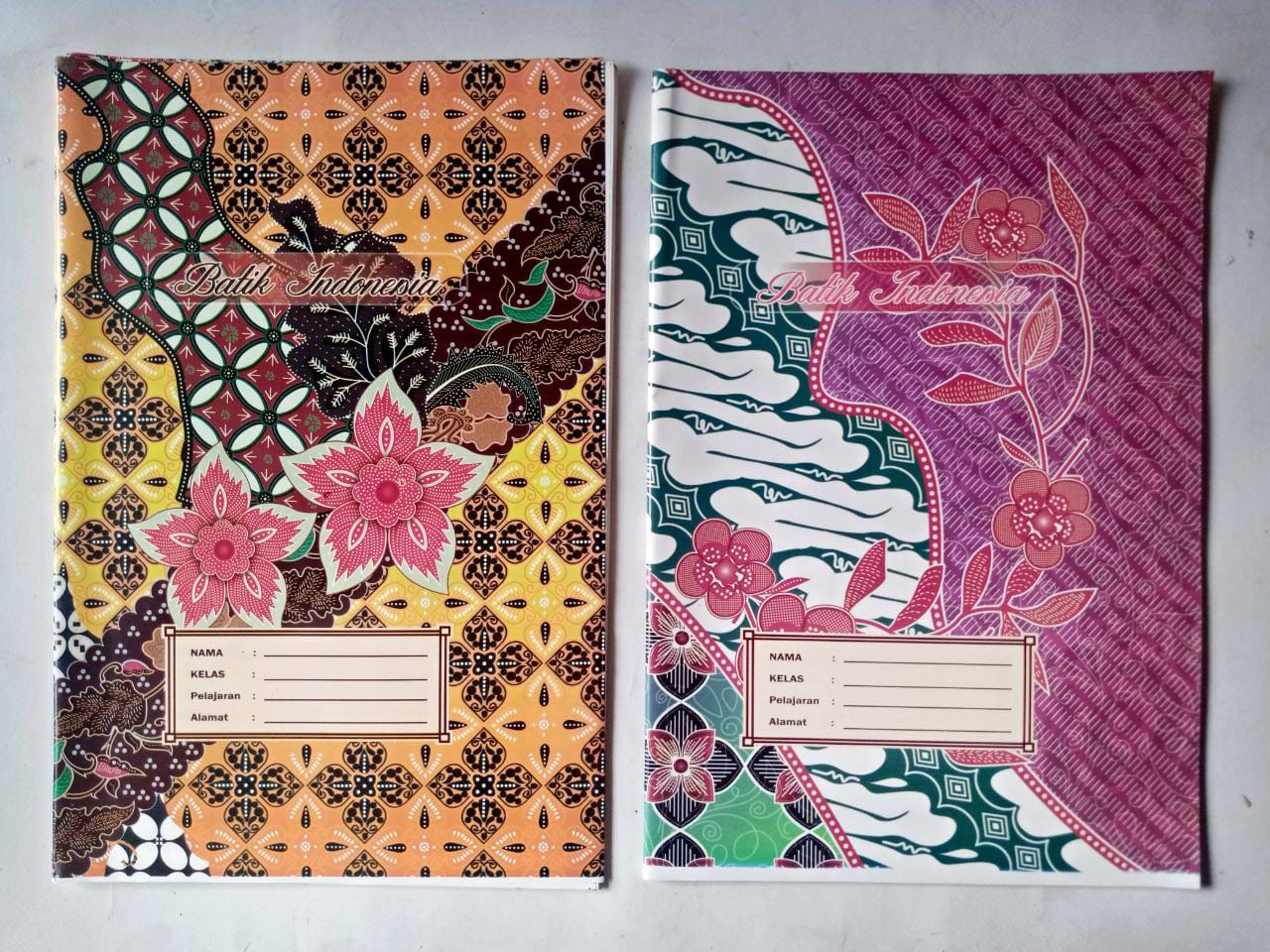 SAMPUL BUKU BATIK UKURAN CAMPUS ( BOXI ) 1 SET ISI 20 LBR | Lazada ...