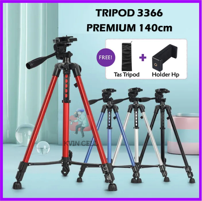 Tripod Hp 3366 Ori Tripod Warna / Kaki Stabilizer Untuk Kamera dan ...