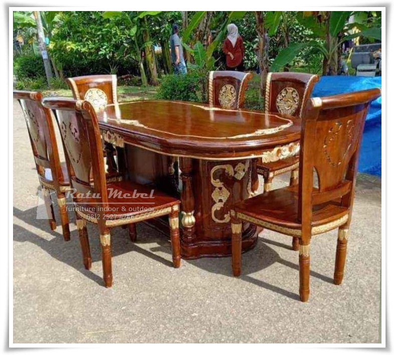 Dining Set 6 Kursi at Geraldine Percival blog