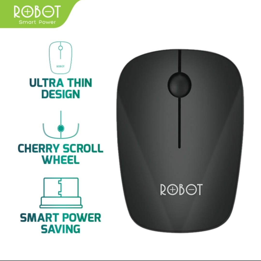 Wireless Mouse Robot M220 2.4G Wireless Optical Mouse | Lazada Indonesia