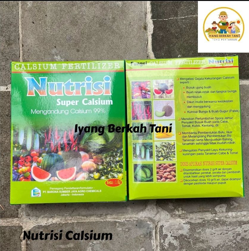 Pupuk Nutrisi Super Calsium 99% 1kg | Lazada Indonesia