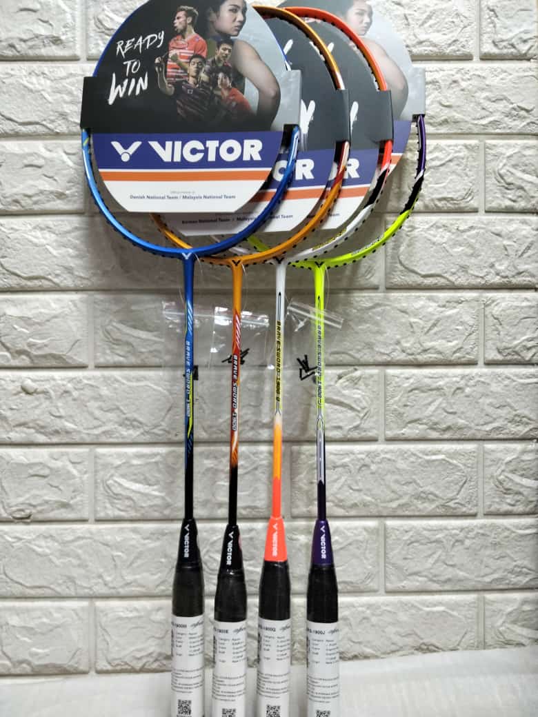 RAKET BULUTANGKIS BADMINTON ORIGINAL VICTOR BRAVE SWORD SERIES 1900 ...