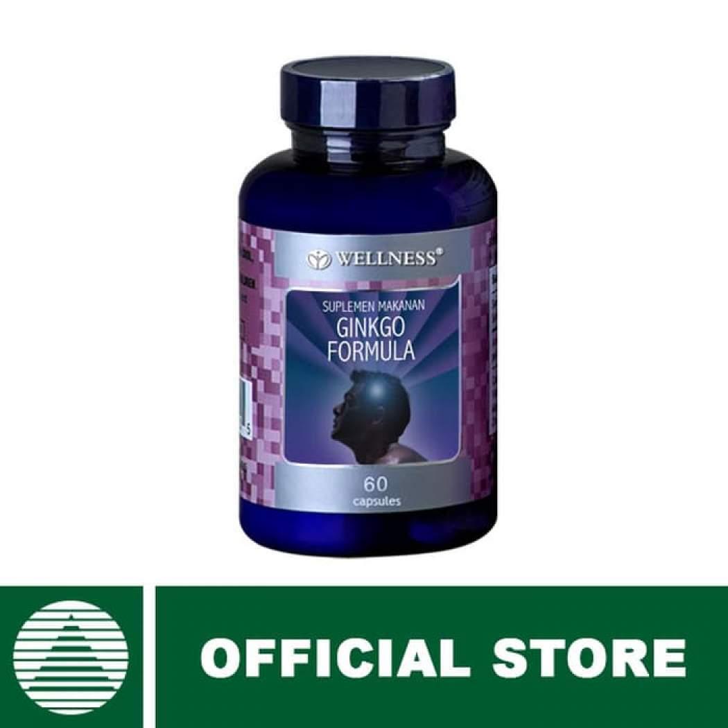 Wellness Ginkgo Formula 60's - Vitamin Otak, Daya Ingat, Pikun ...