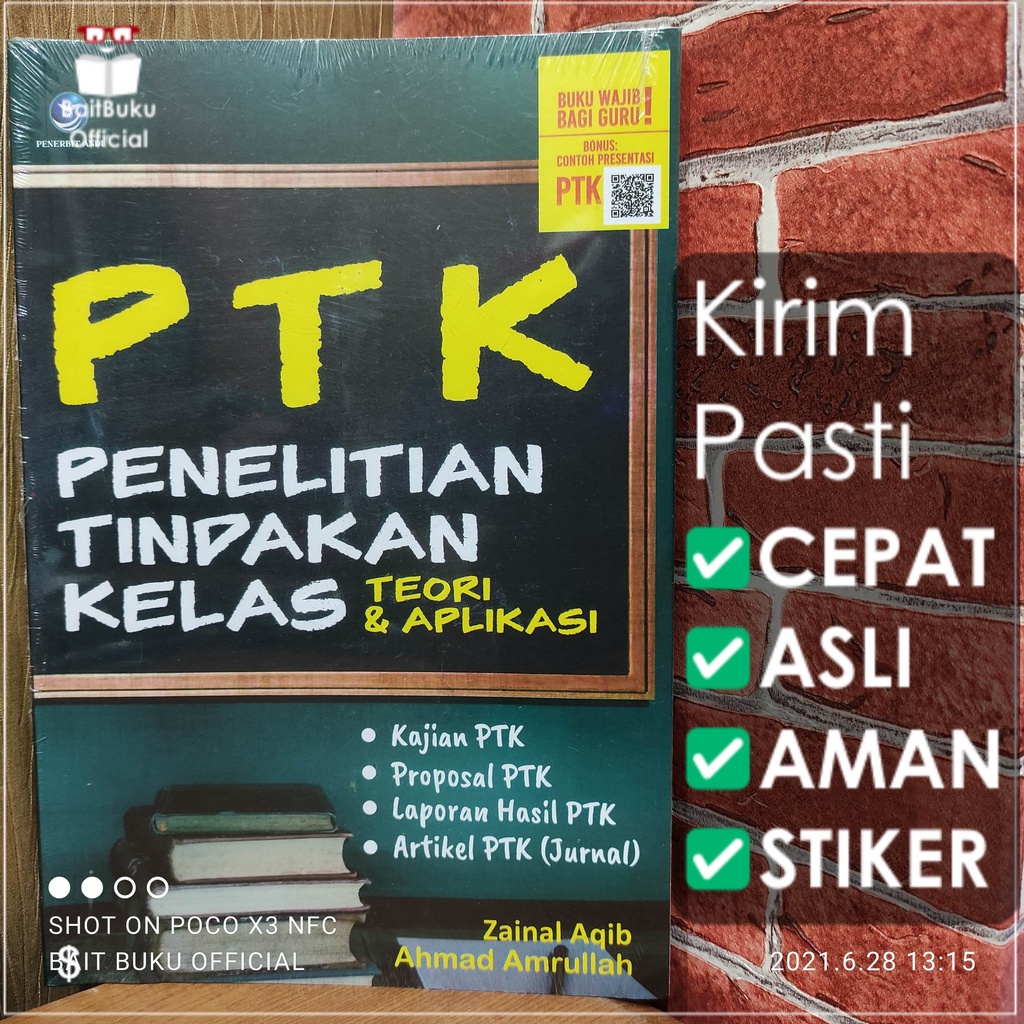 Buku PTK Penelitian Tindakan Kelas, Teori Dan Aplikasi | Lazada Indonesia