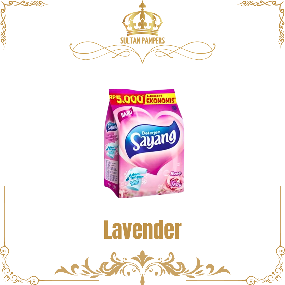 SAYANG Detergent Powder Original / Rose / Lavender - Sabun Sayang Bubuk ...