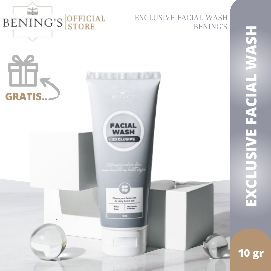 Facial Wash Exclusive Benings Skincare by Dr Oky (Benings Clinic) Aloe ...