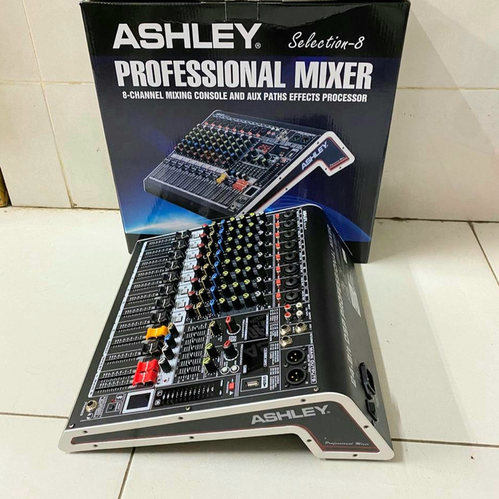 Mixer Ashley 8 Channel Selection 8 Bluetooth Usb Equalizer | Lazada Indonesia