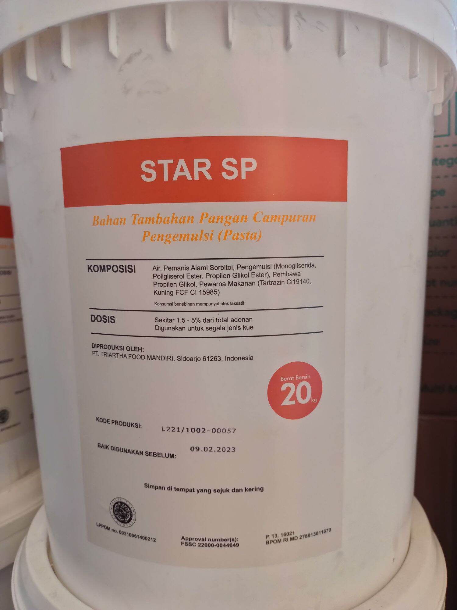 Sp Star Pengembang Kue 20 kg | Lazada Indonesia